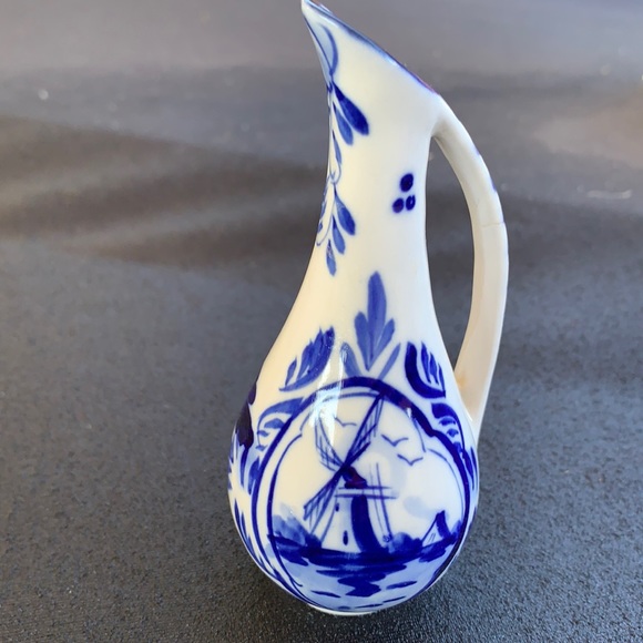 Other | Vintage Delft Miniature Pitcher | Poshmark